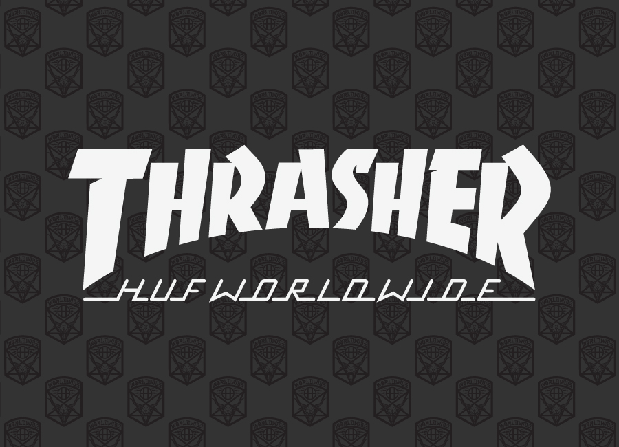 HUF X Thrasher Stoops Euro Tour POP Skate